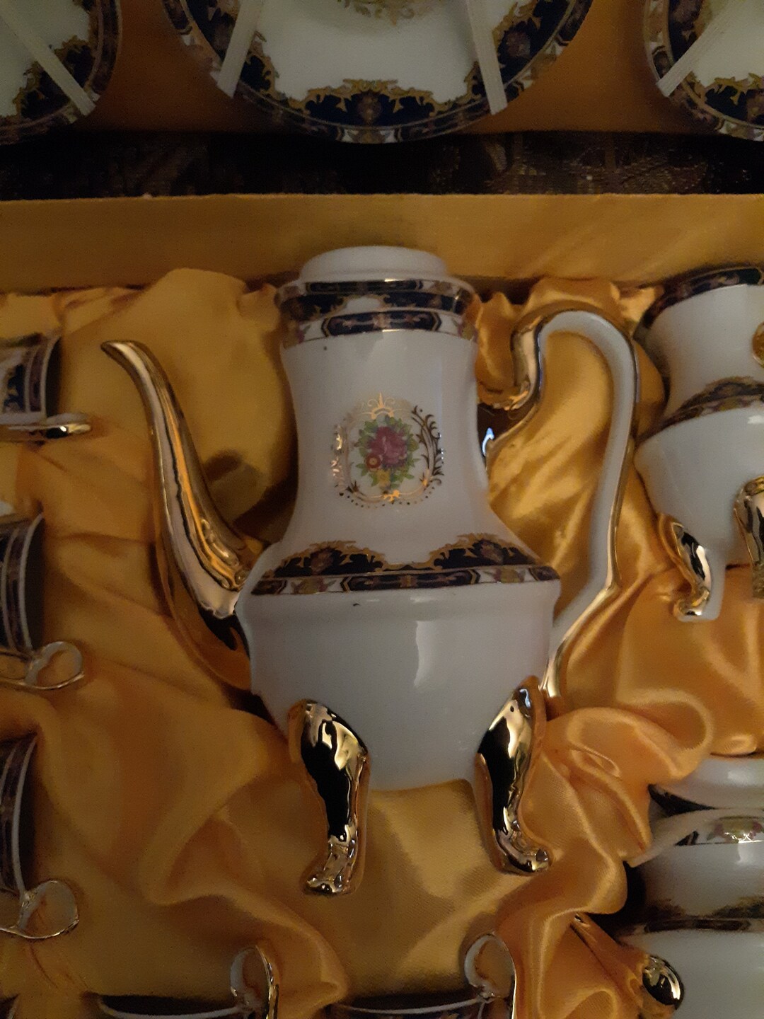 Collectible Tiger Yedi Fine China Tea Set - Etsy