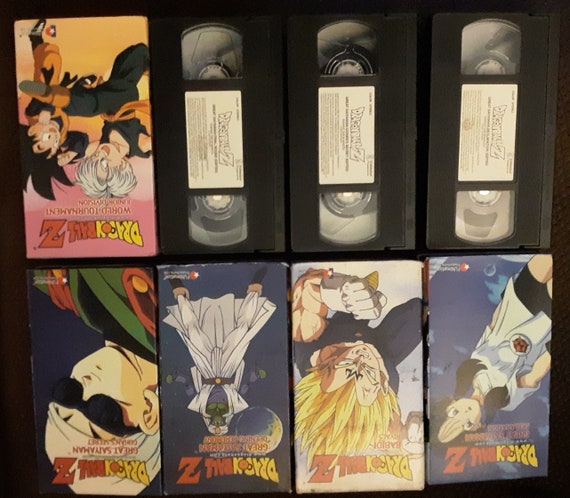 Collectible Dragon Ball Z VHS Lot of 8 | Etsy