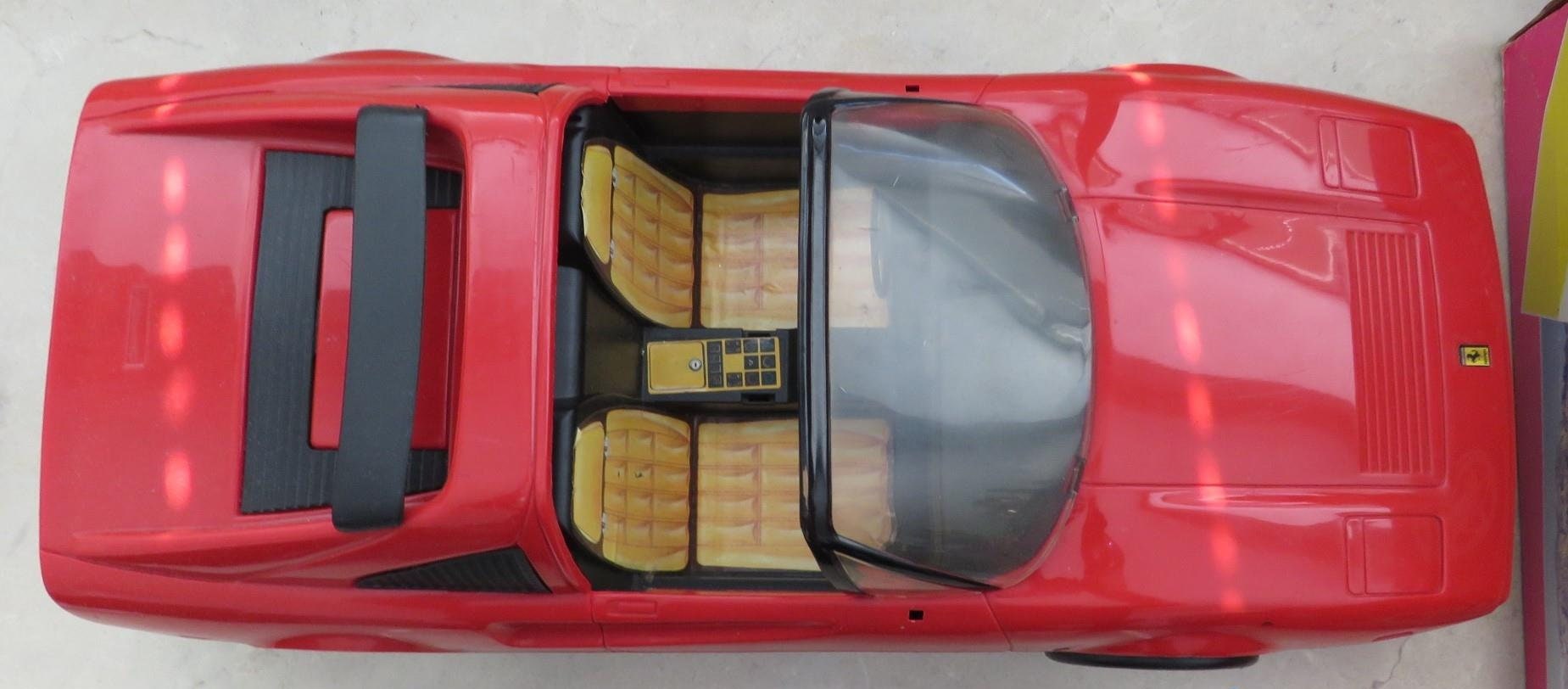 Barbie Red Ferrari Car Model - Etsy