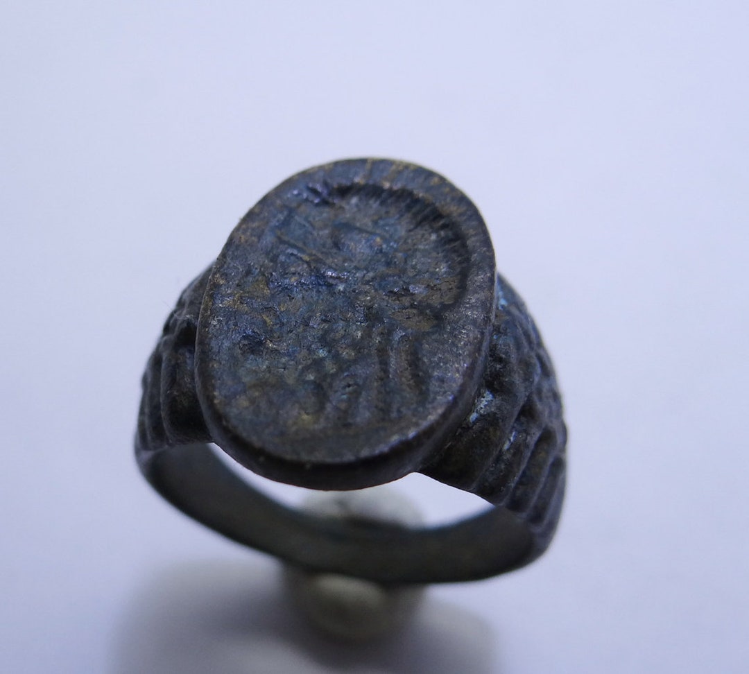 Roman Bronze Ring Emperor Mark Antony 2/3 AD - Etsy