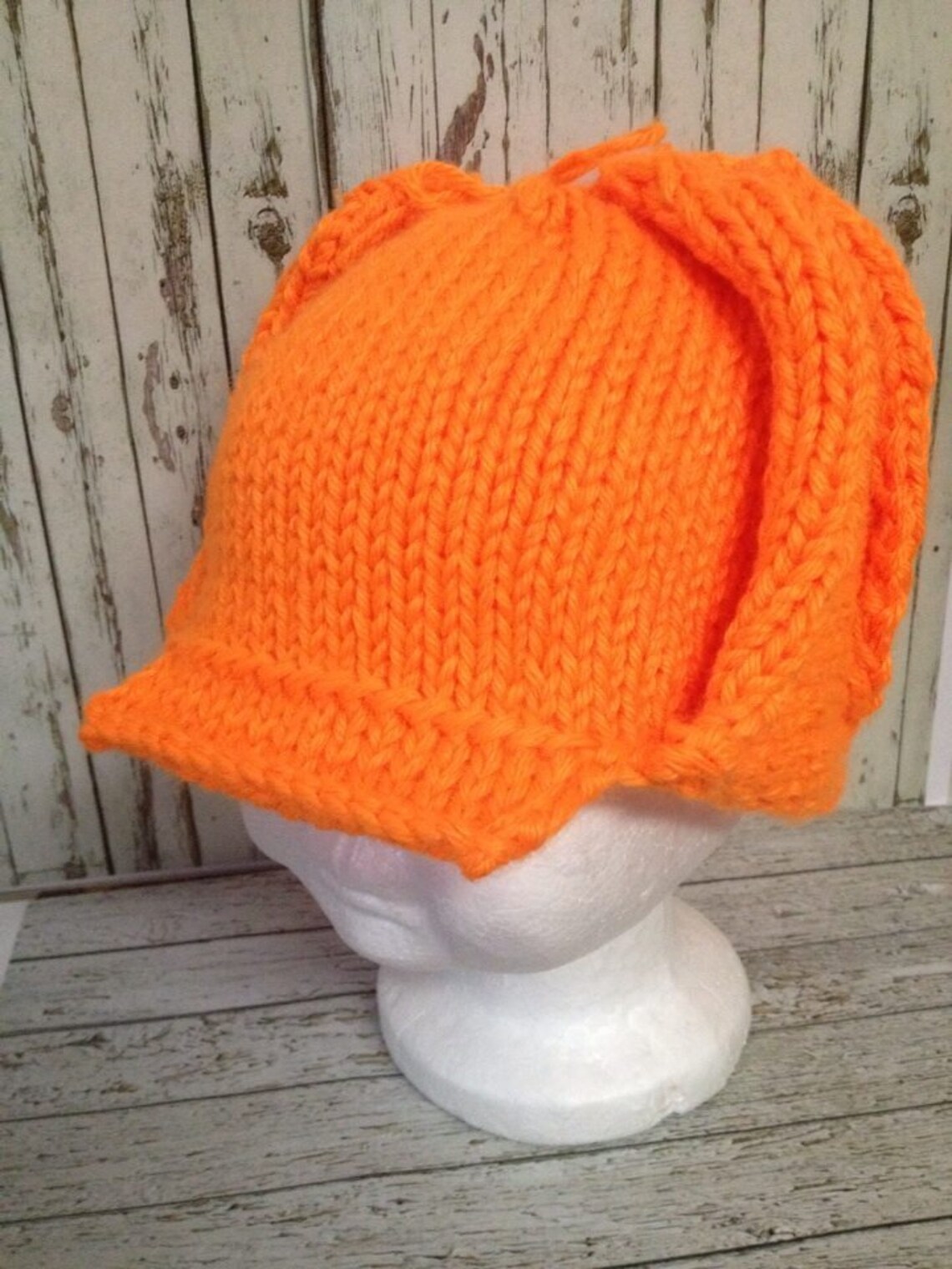 Elmer Fudd Style Knitted Hunting Hat | Etsy