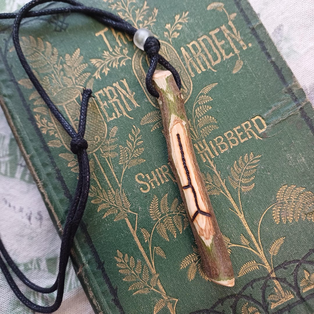 Welsh Hawthorn Wood Wand Pendant, Love, Protection, Witchcraft, Pagan ...