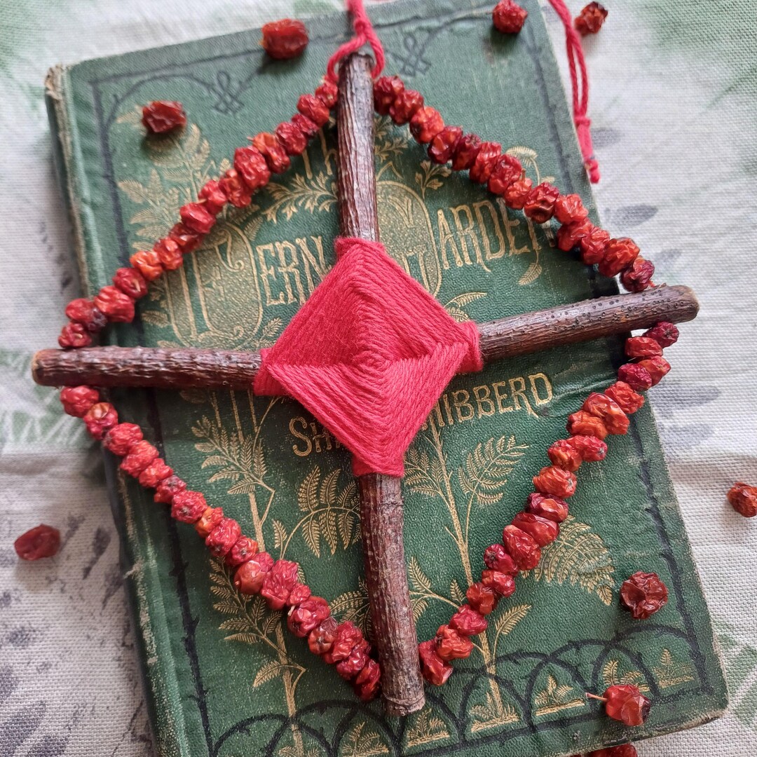 Welsh Rowan Wood Cross, Protection From Harmful Influences, Protect the ...