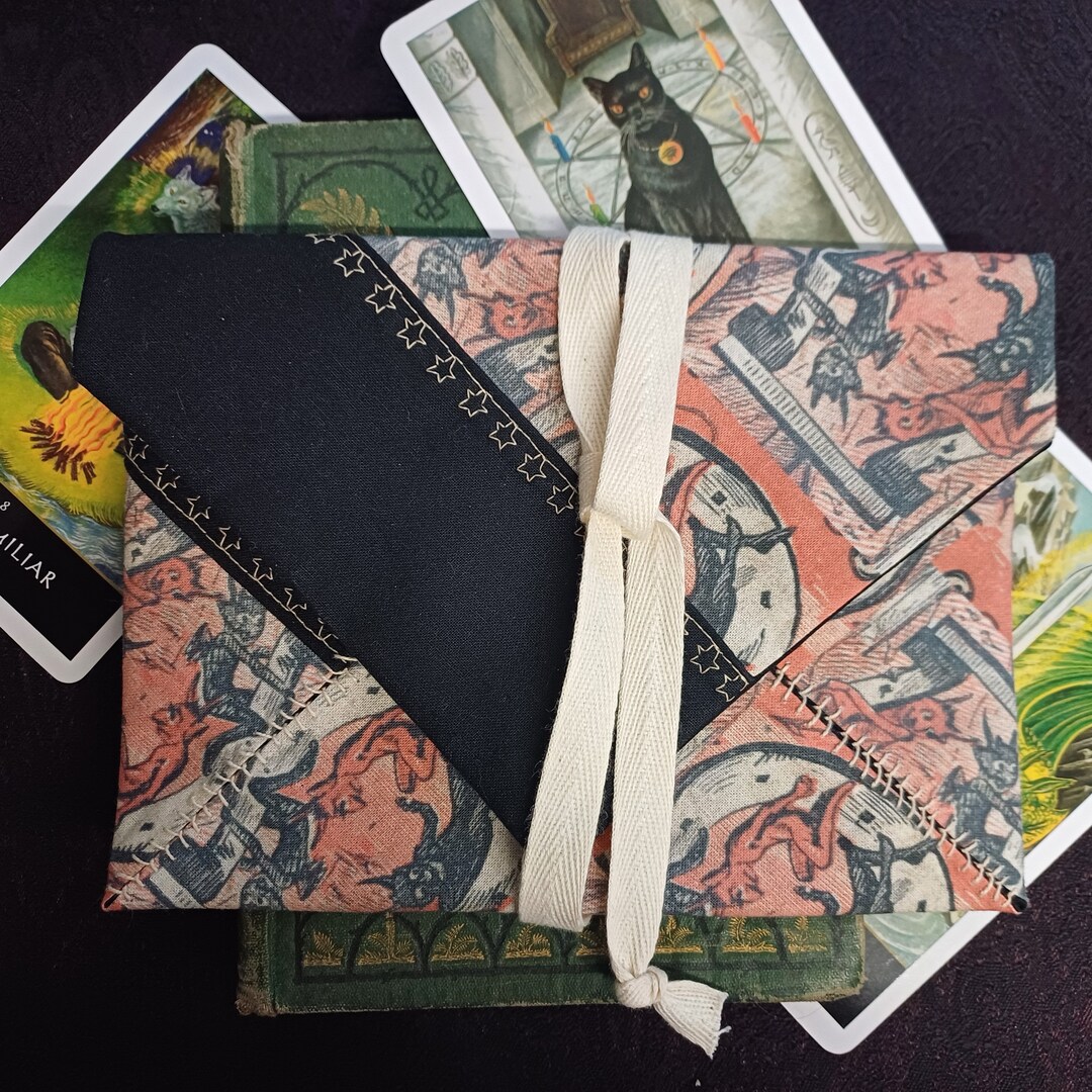 Horseshoe Devils Tarot Bag, Tarot Pouch, Tarot Card Bag, Runes Bag ...