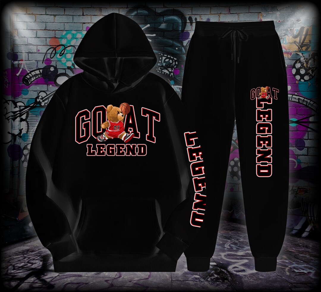 Hoodie and Pant Set - Goat Legend - Etsy