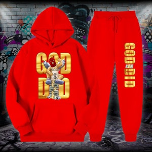 Hoodie and Pant Set - God Did - Etsy