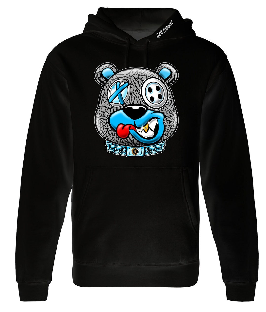 Crackle Bear Camo Bear Game Changers Hoodie - Streetwear-unisex - Etsy