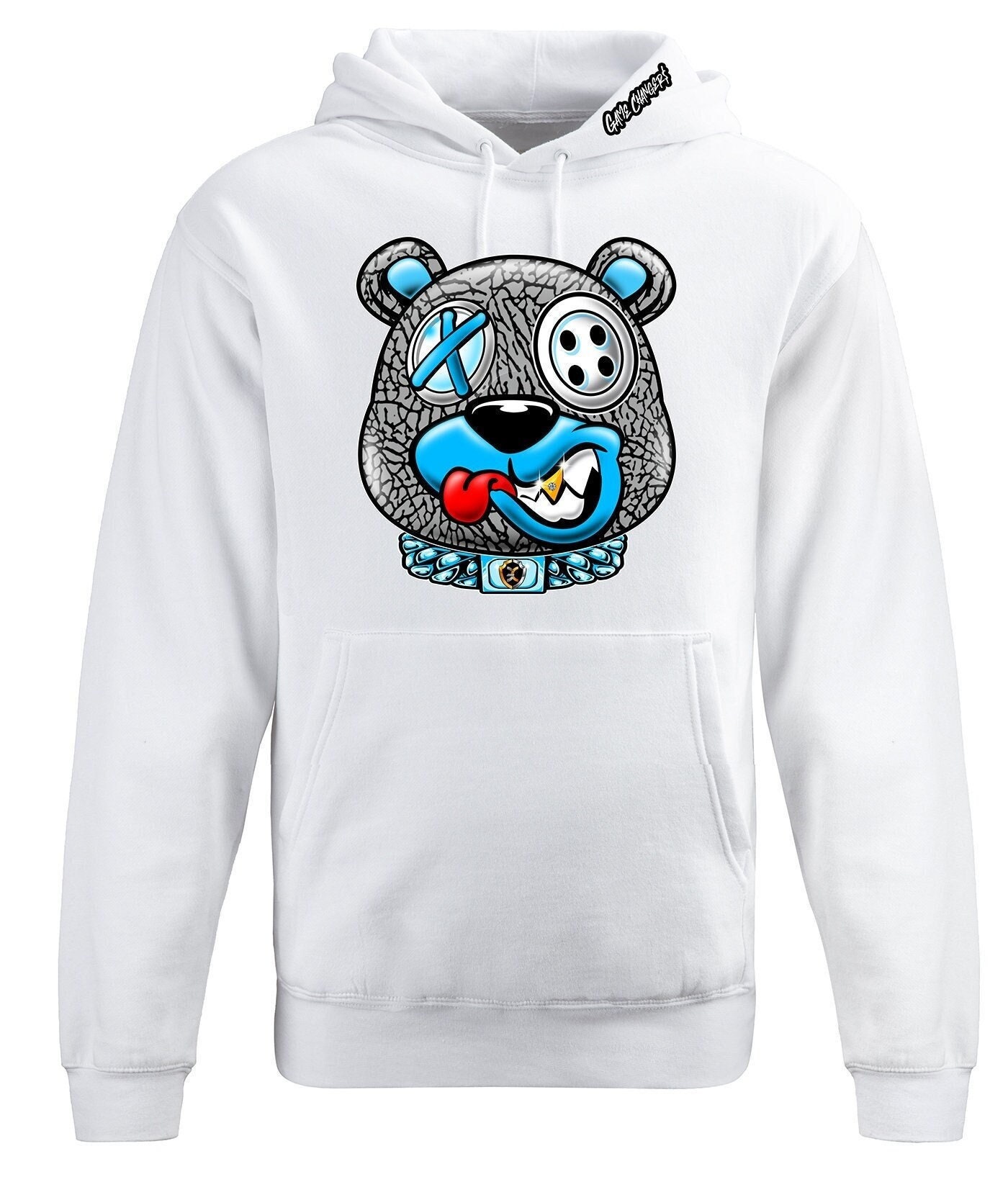 Crackle Bear Camo Bear Game Changers Hoodie Streetwear-unisex - Etsy
