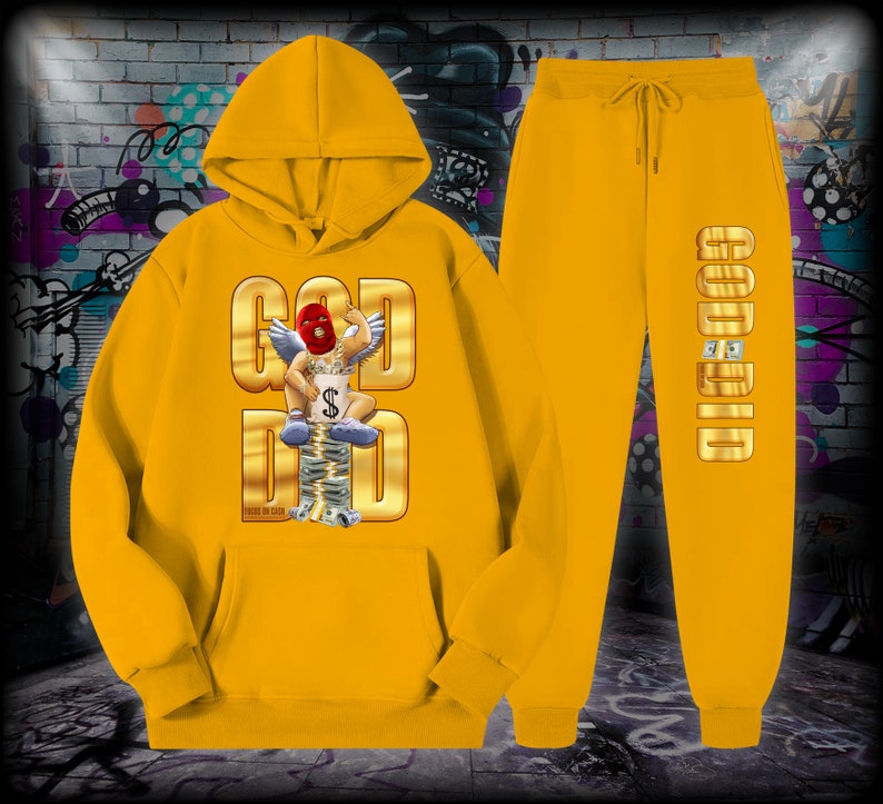 Hoodie and Pant Set - God Did - Etsy