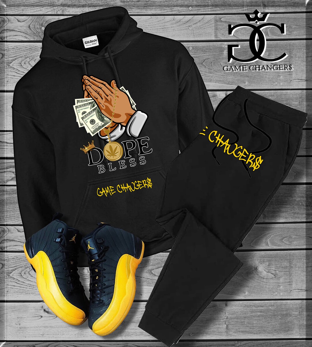 Hoodie and Pants Set - Dope Life - Etsy