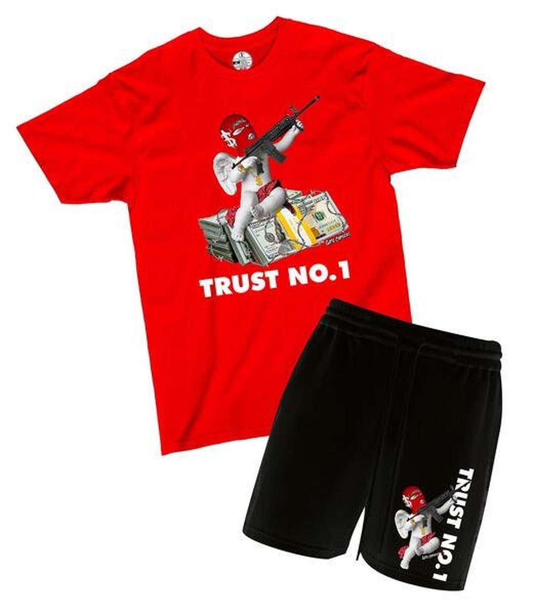 Trust No 1 - T-shirt and Shorts Sets - Streetwear Game Changers- Urban ...