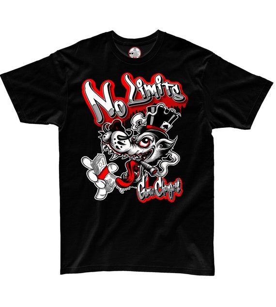 No Limits Streetwear T Shirt Urban T Shrit Unisex Game | Etsy