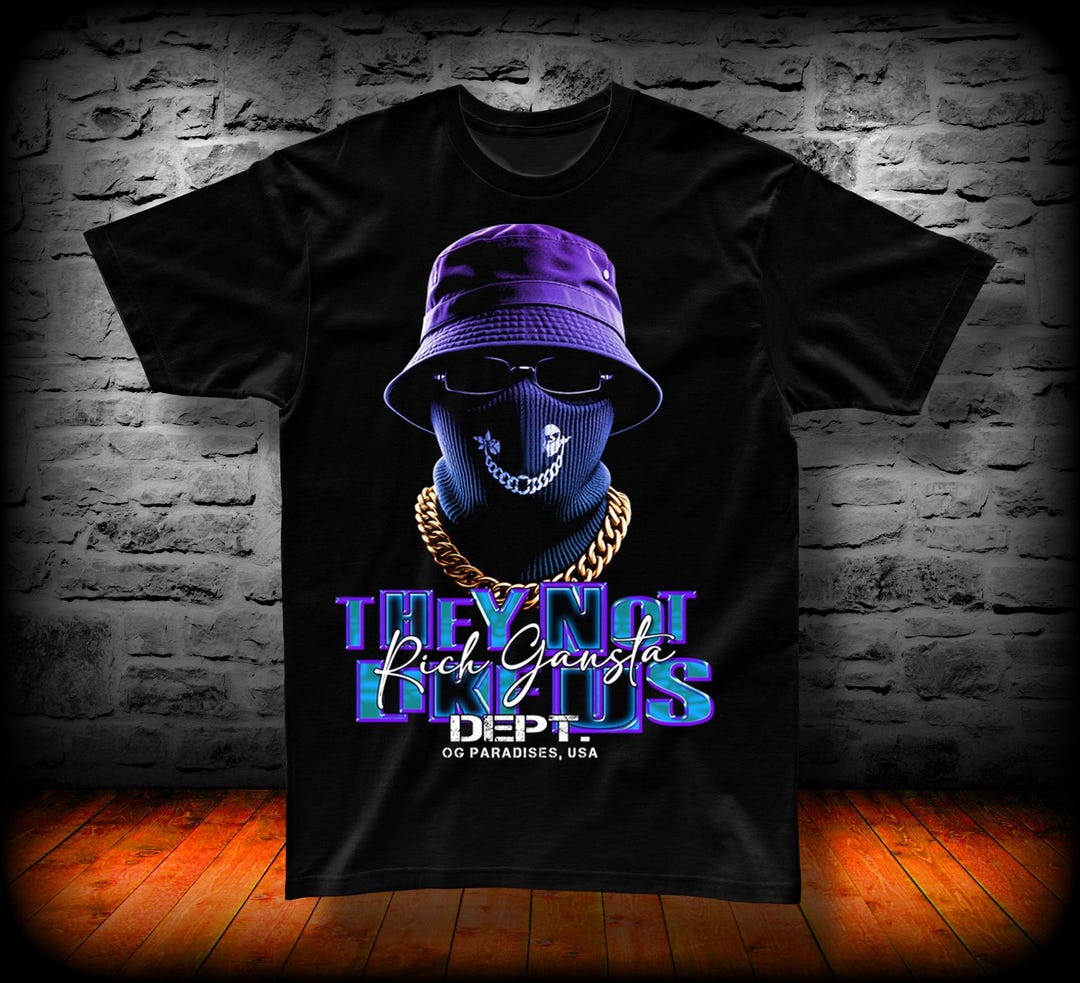 RICH GANG T- SHIRTS - Streetwear T Shirt, Urban T Shirt Unisex, Game ...