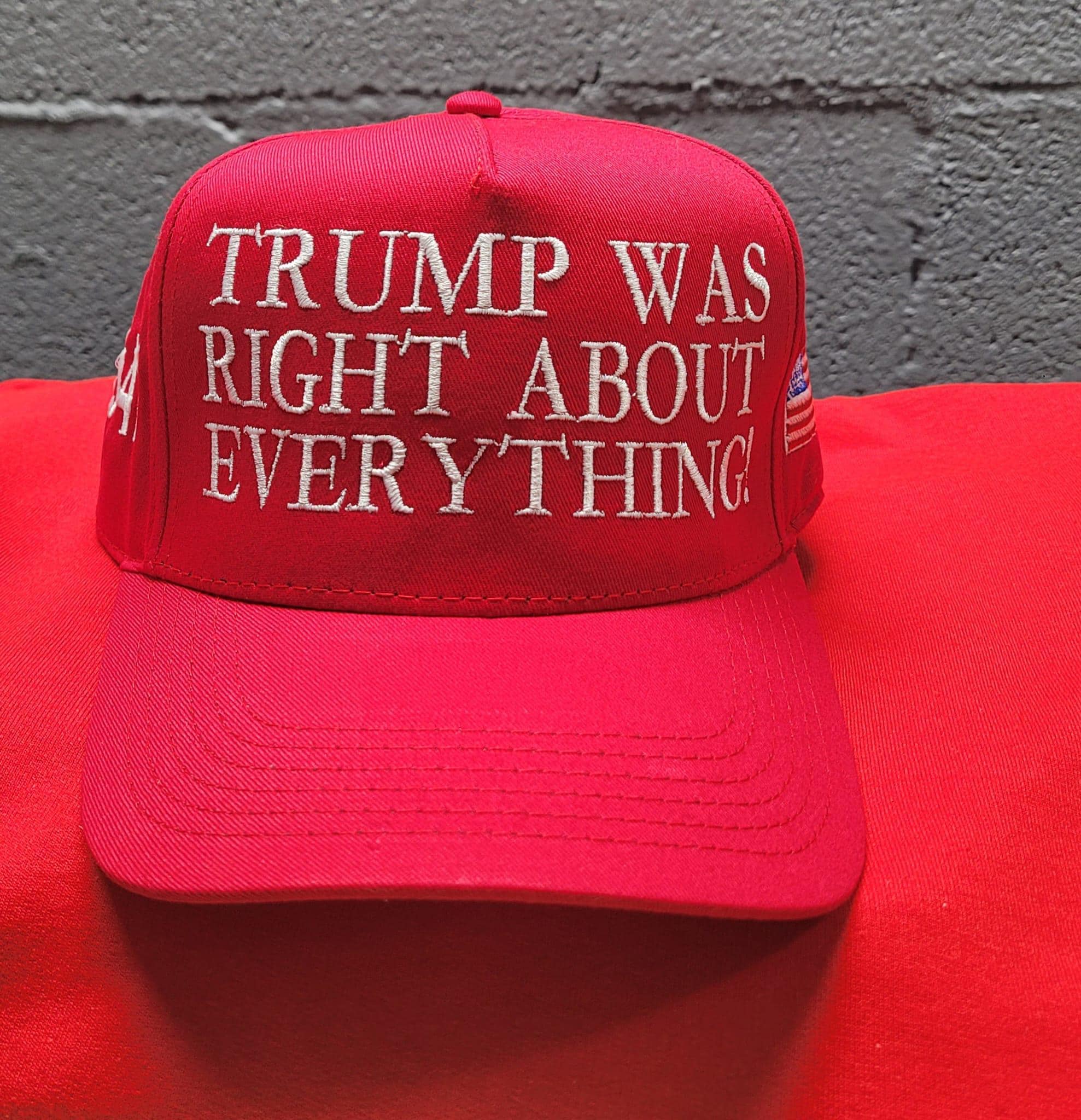 Trump Caps - 2025 Usa-embroidered Hat Trump Was Right About Everything ...
