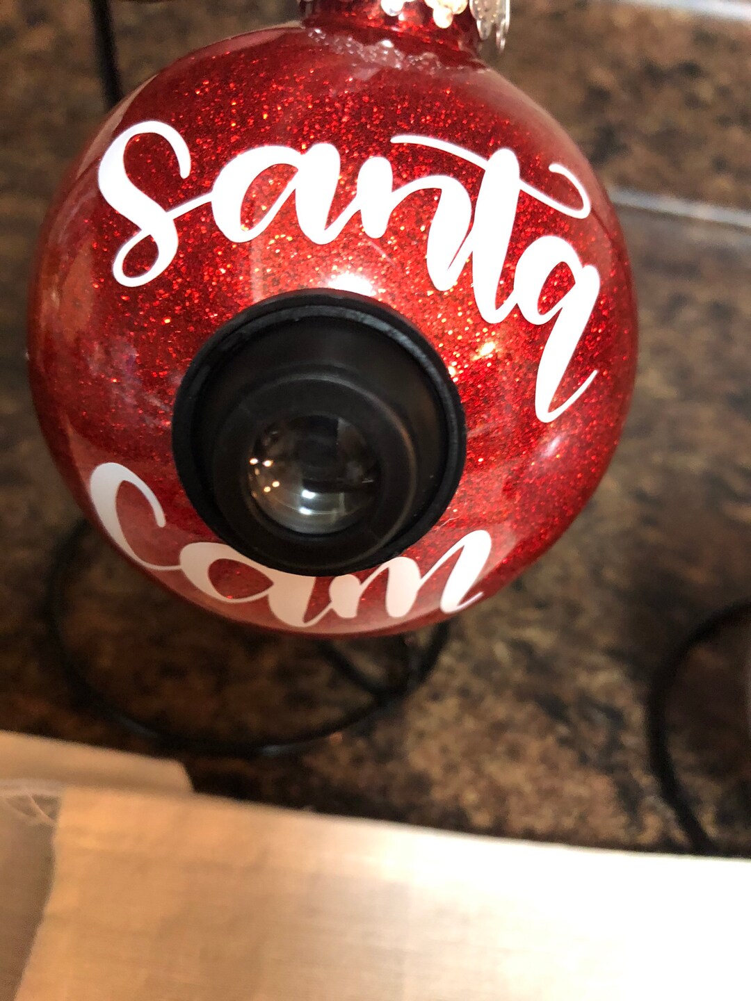 Santa Cam Ornament... Santa Lens... Santa Letter... Santa Bag From ...
