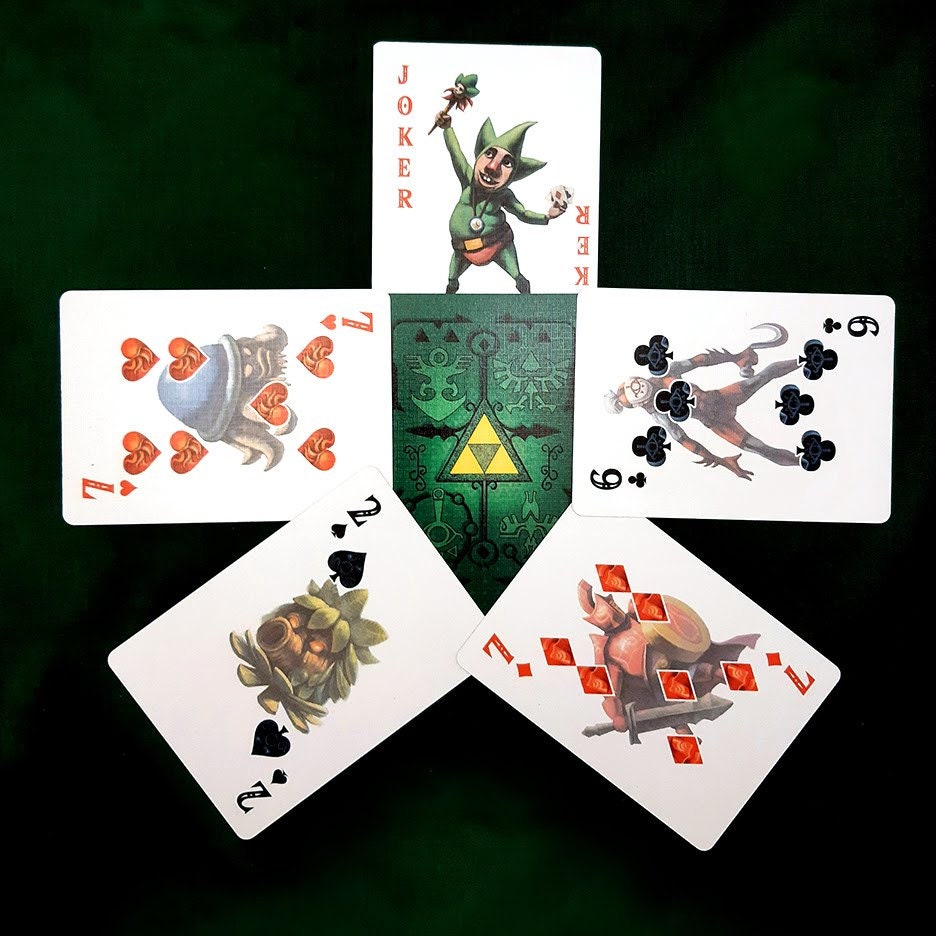 Zelda Inspired Playing Cards | Etsy