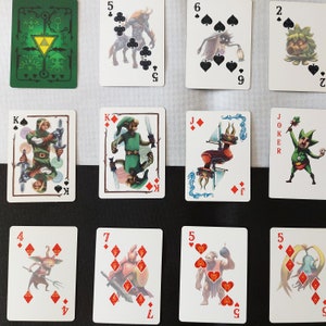 Zelda Inspired Playing Cards - Etsy