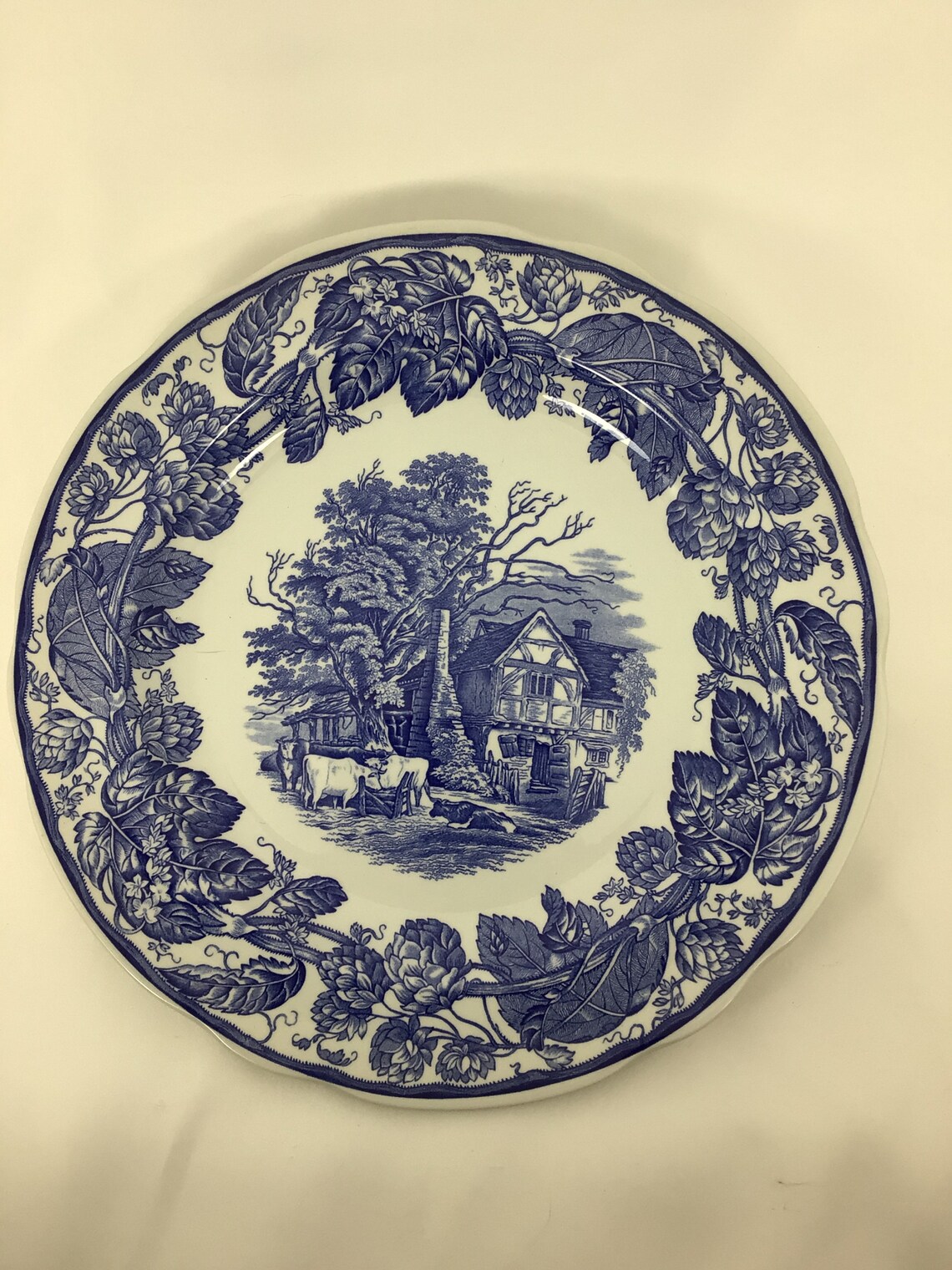 Spode Blue Room Collection Rural Scenes 10 1/2 Plate - Etsy
