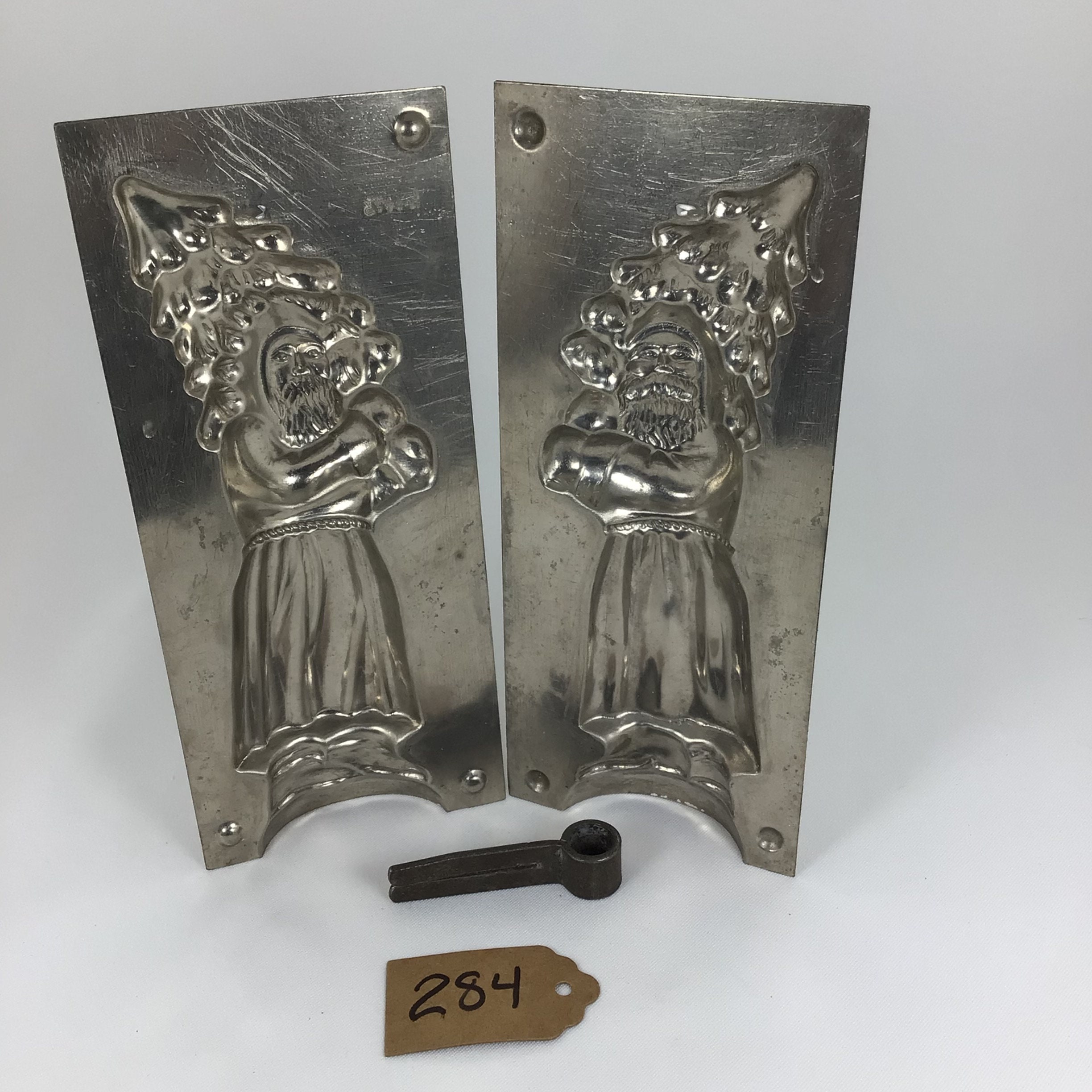 Very Rare and Unusual Two Faced Santa Chocolate Mold - Etsy