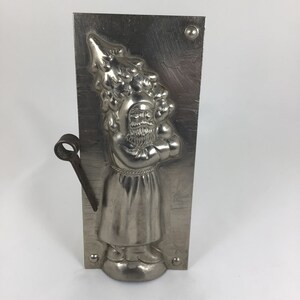Very Rare and Unusual Two Faced Santa Chocolate Mold - Etsy