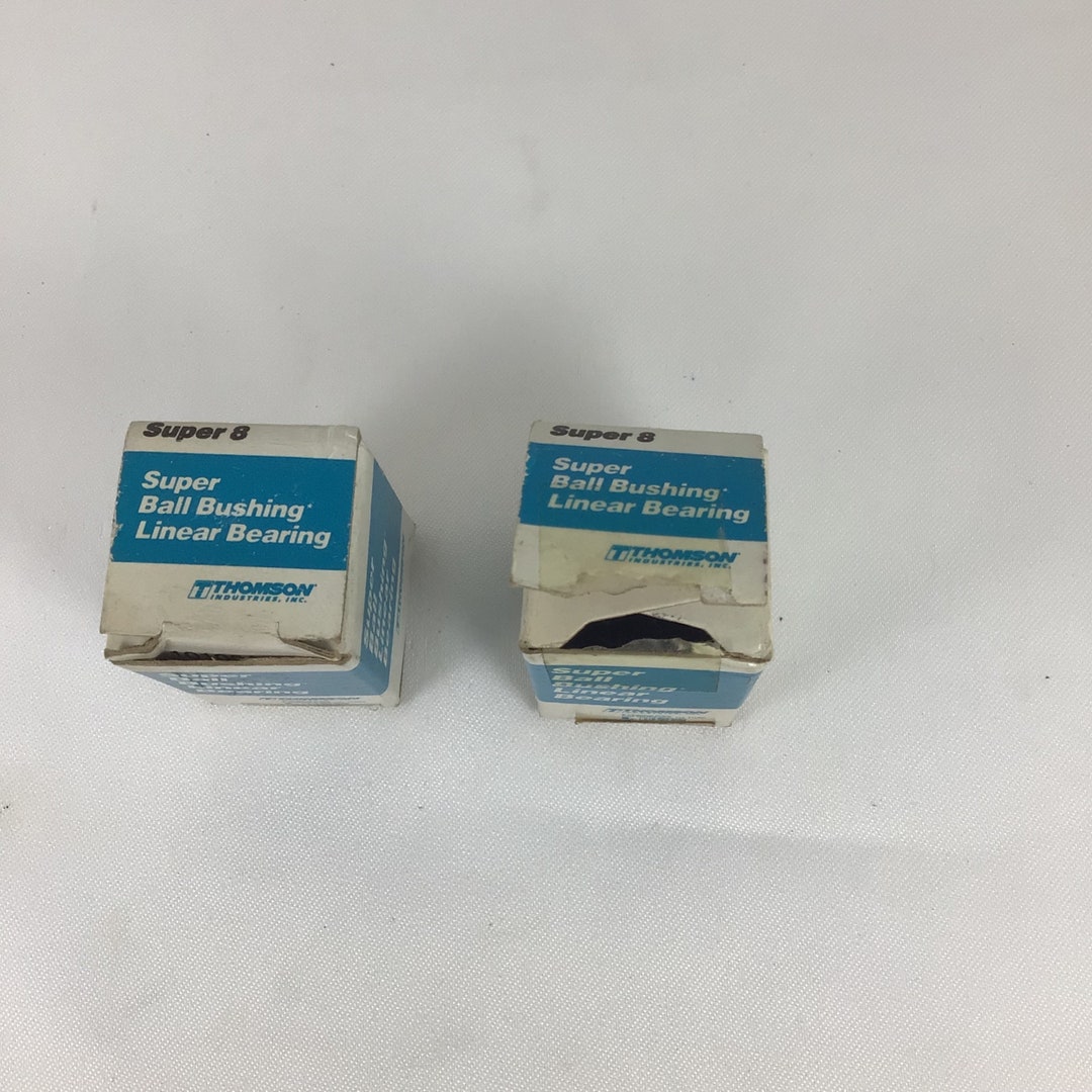 Thompson Super 8 Ball Bushing Linear Bearing 1/2” ID X 7/8” OD Self ...