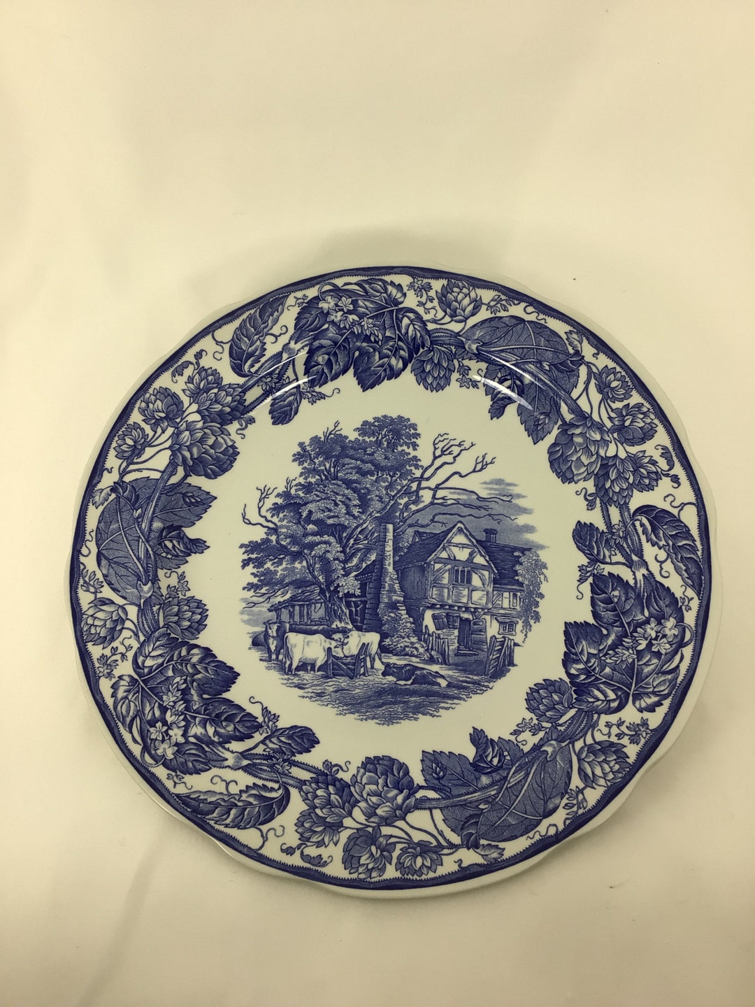 The Spode Blue Room Collection Rural Scenes - Etsy