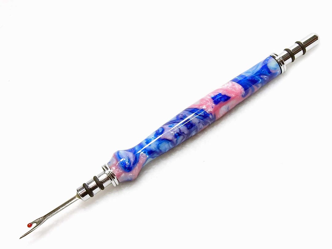 Seam Ripper and Stiletto (awl) Combo- Double Ended, Pink, Blue, White ...