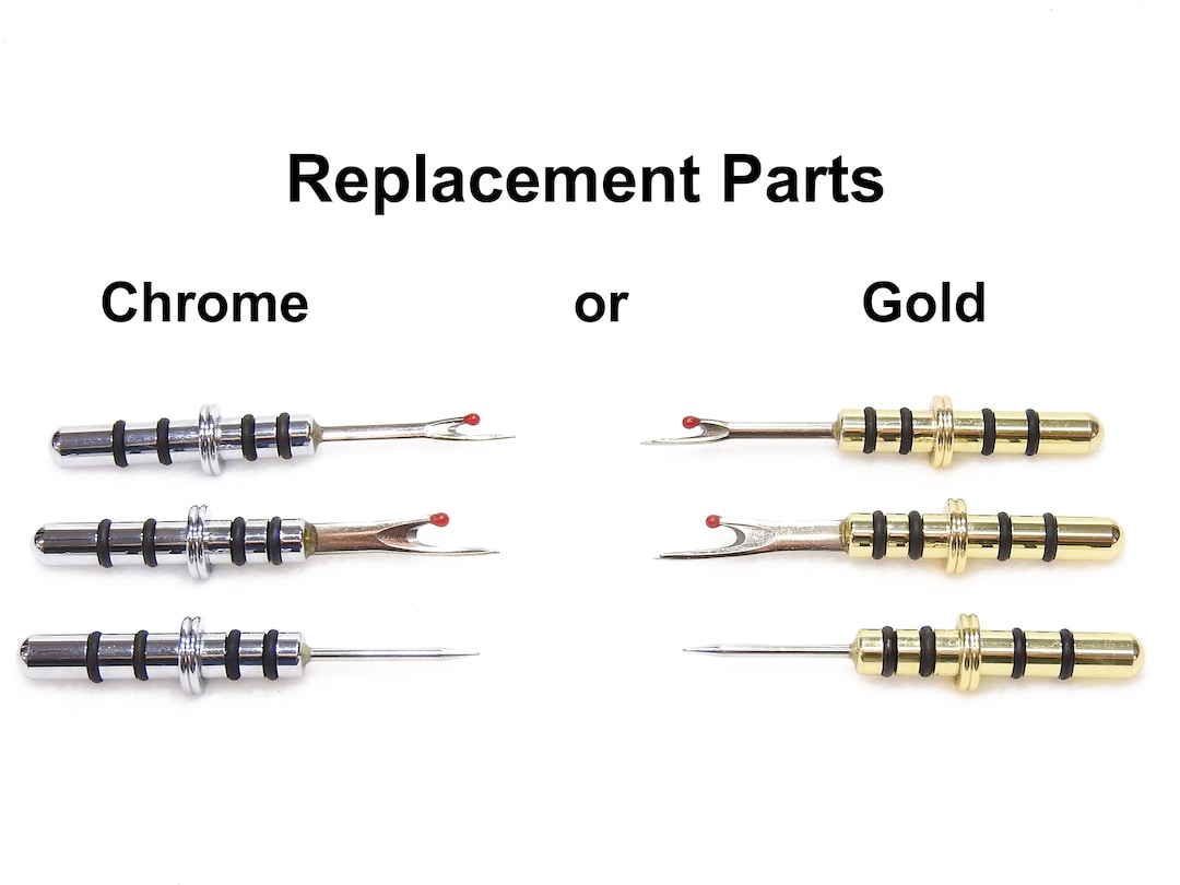 Seam Ripper Replacement Parts-chrome or Gold Plating, O-ring Style for ...