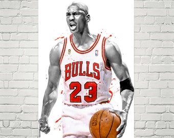 Michael jordan poster | Etsy