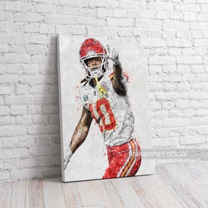Isiah Pacheco Kansas City Poster, Digital Download, Football Print ...
