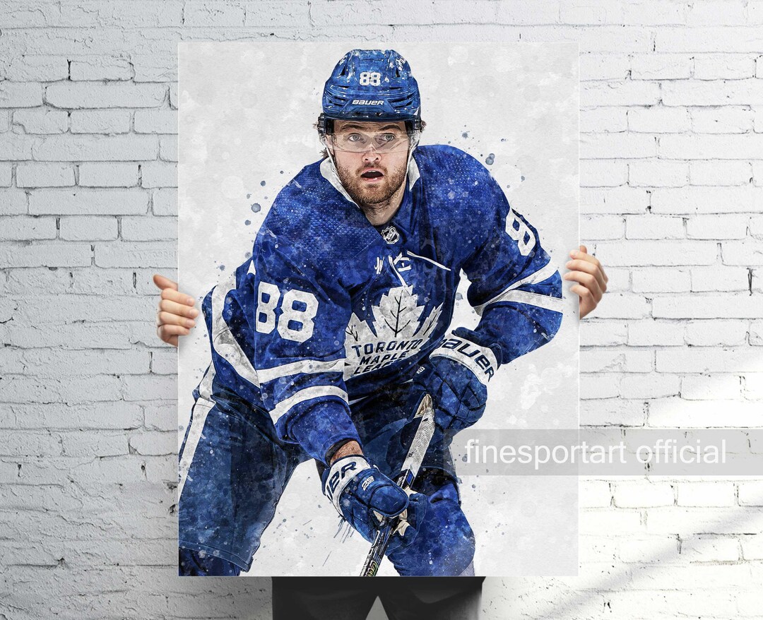 William Nylander Toronto Poster, Canvas, Hockey Print, Sports Wall Art ...