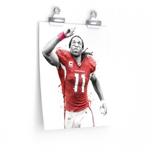 Larry Fitzgerald Arizona Poster, Canvas, Football Print, Sports Wall ...