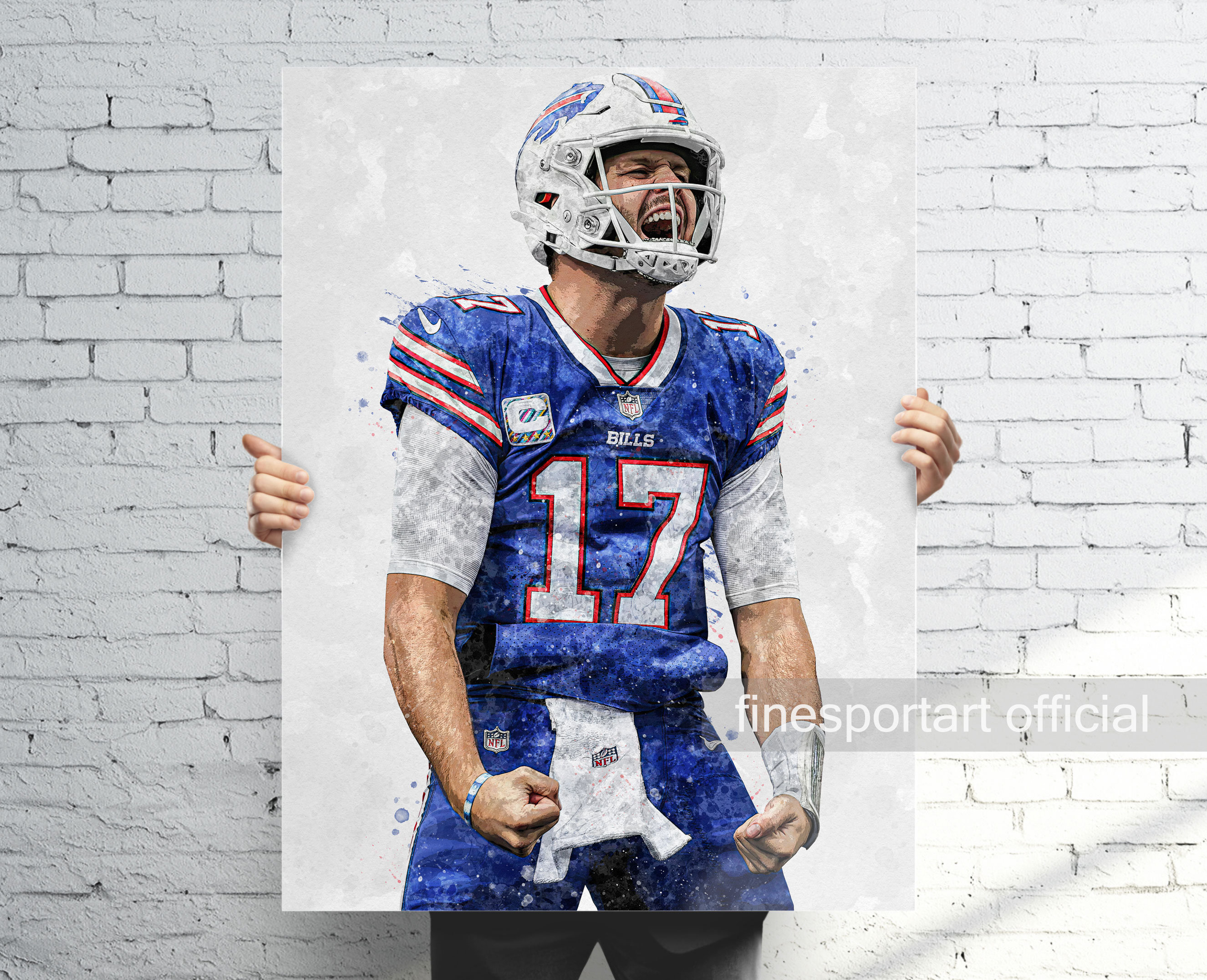 Josh Allen Print Poster - Etsy