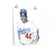 Jackie Robinson Poster, Canvas, Baseball Print, Sports Wall Art, Kids ...