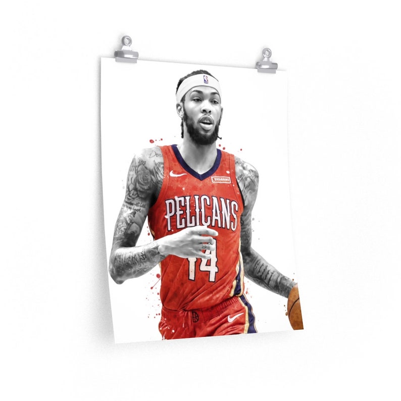 Brandon Ingram New Orleans Poster Canvas Basketball Print - Etsy