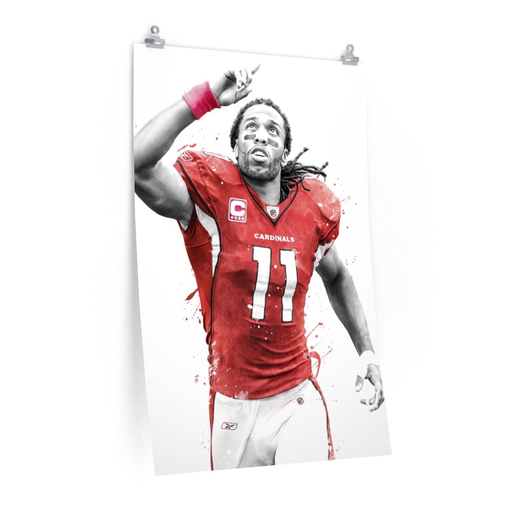 Larry Fitzgerald Arizona Poster Canvas Football Print | Etsy