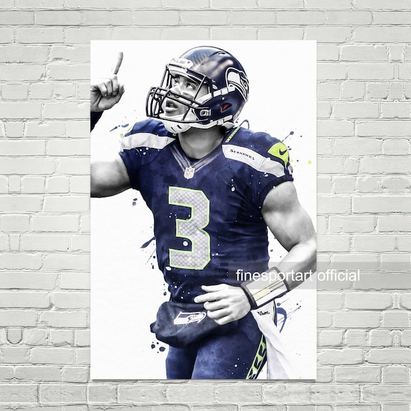 Russell Wilson - Etsy