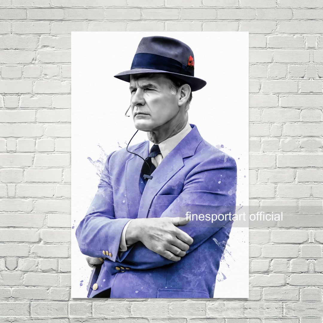 Tom Landry Dallas Poster, Canvas, Football Print, Sports Wall Art, Kids ...