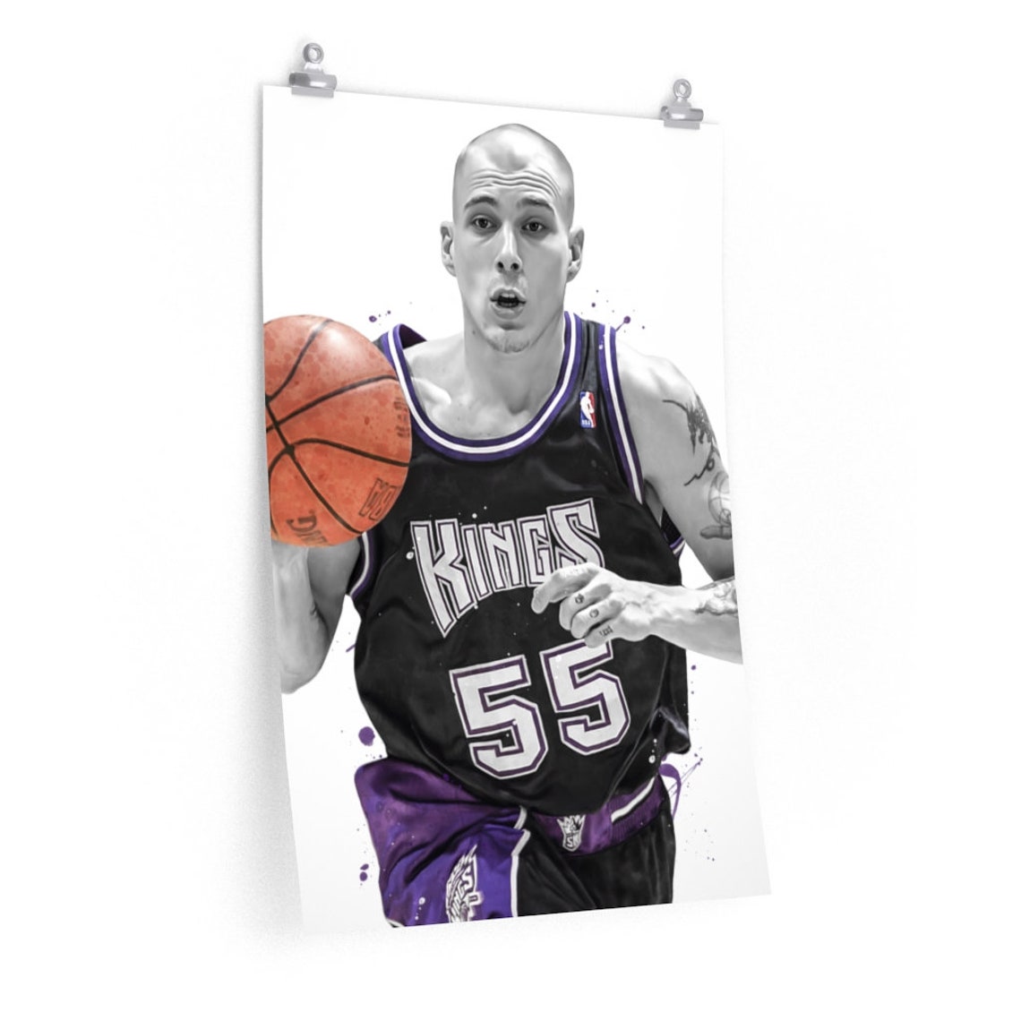 Jason Williams Sacramento Poster Canvas Basketball Print - Etsy