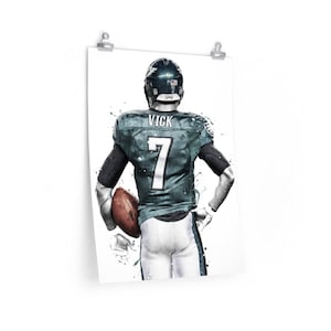Michael Vick Philadelphia Poster, Canvas, Football Print, Sports Wall ...