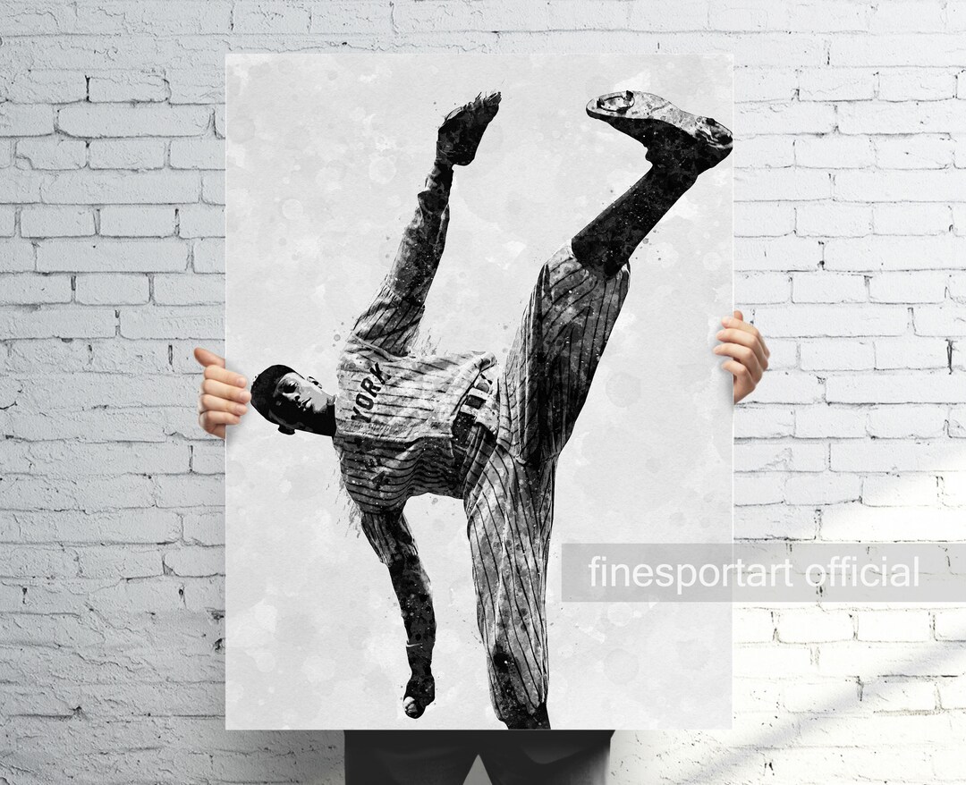 Satchel Paige Poster, Canvas Wrap, Baseball Framed Print, Sports Wall ...