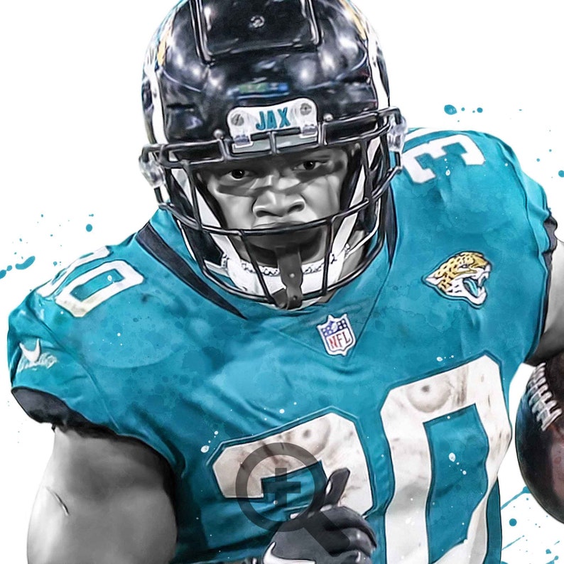 James Robinson Jacksonville Poster Canvas Football Print - Etsy