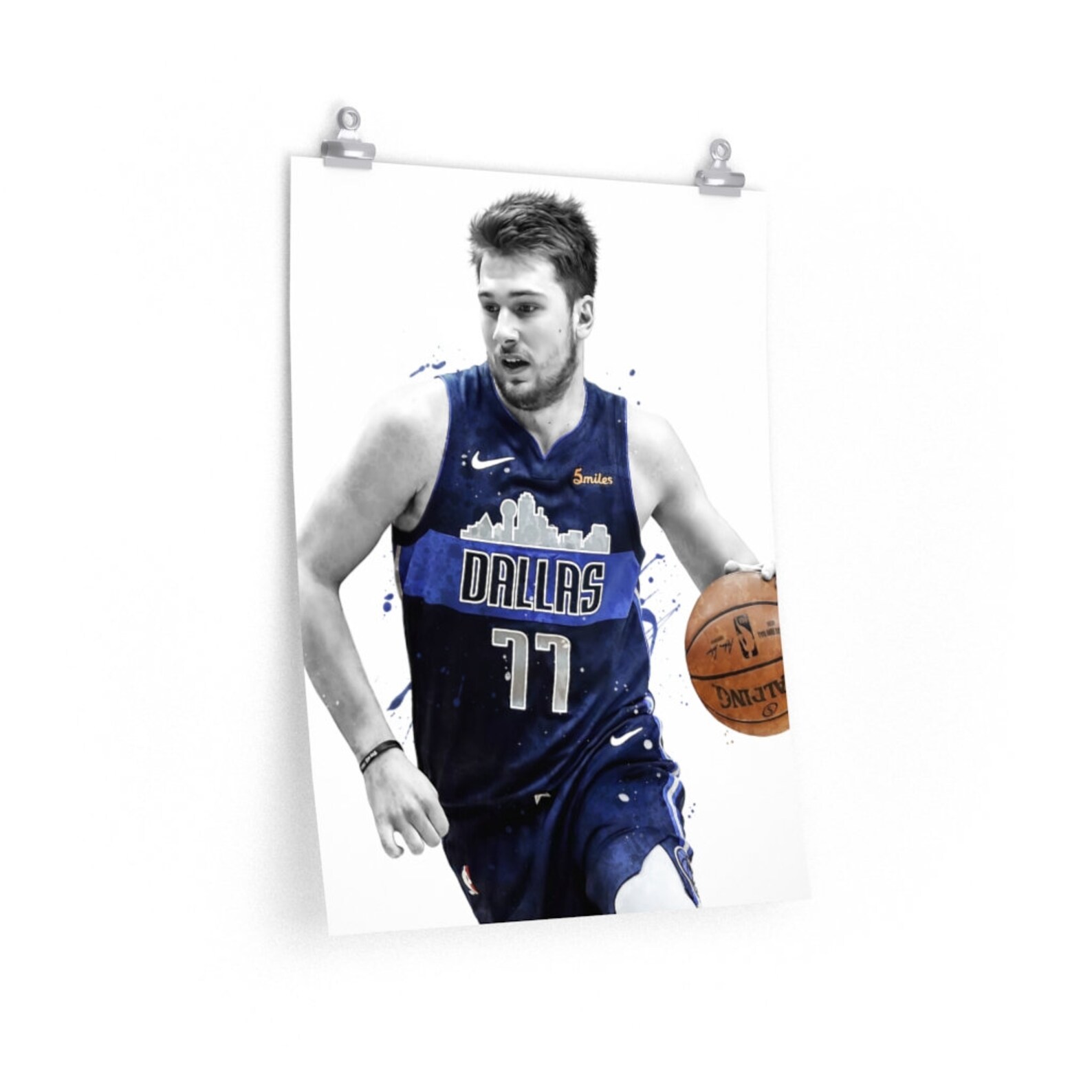 Luka Doncic Dallas Mavericks Poster Canvas Basketball Print - Etsy