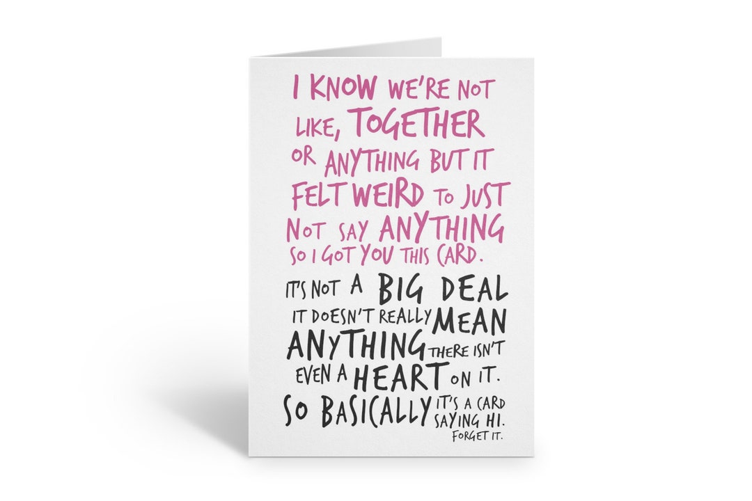 Awkward Dating Valentines Day Card Digital Instant Download - Etsy