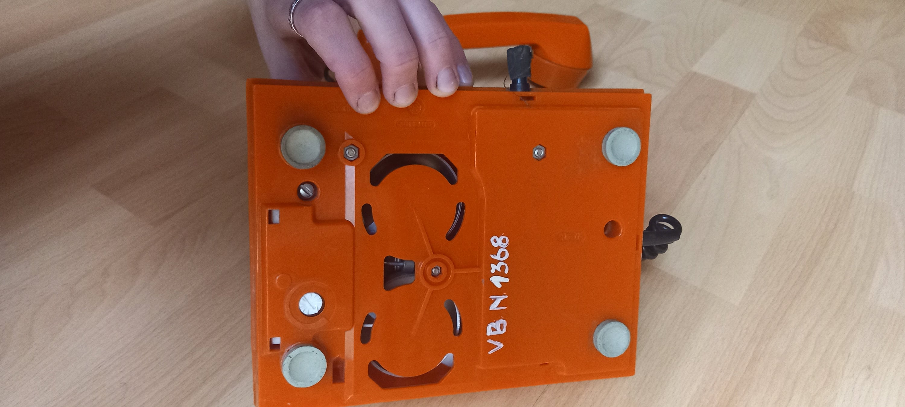 Soviet Era Orange Rotary Dial Phone - Etsy