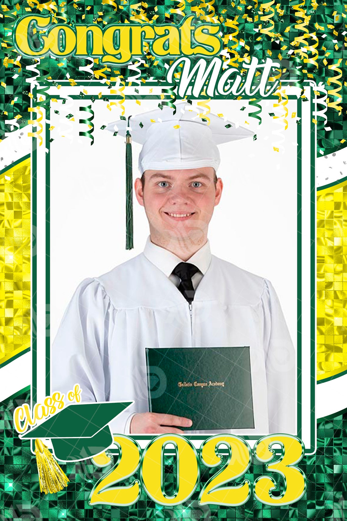 Senior Graduation Template Digital Photo Graduation Digital - Etsy