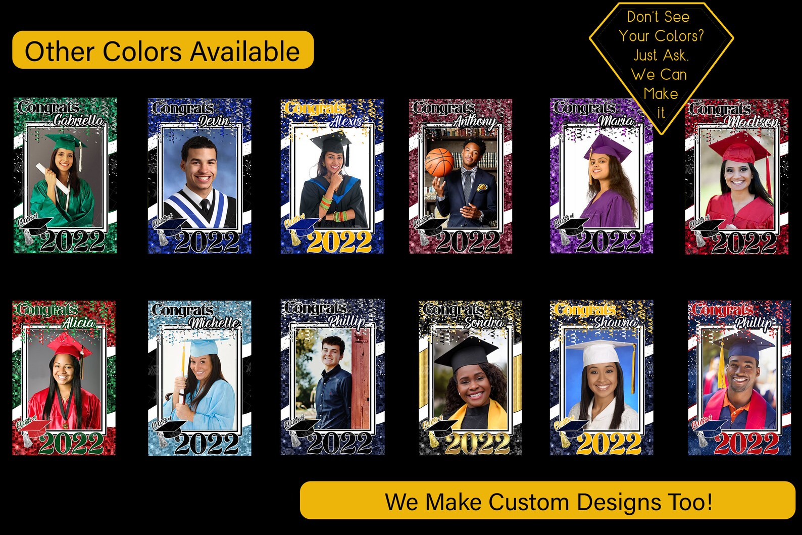 Senior Graduation Template Digital Photo Graduation Digital | Etsy