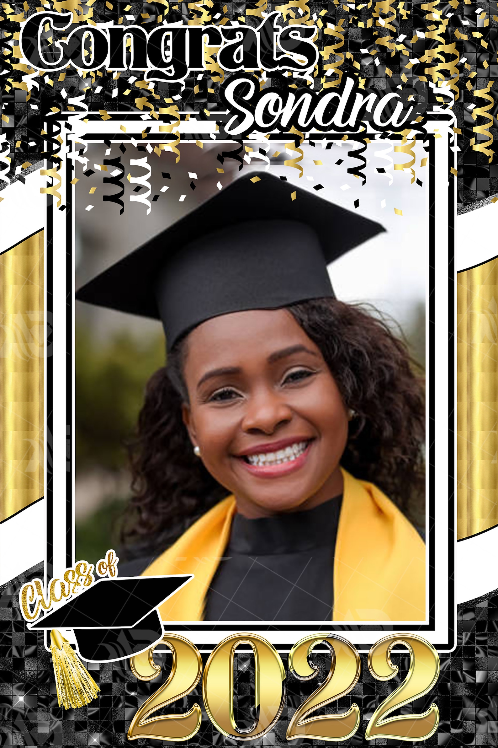 Photo Graduation Template Senior Graduation Template Digital - Etsy