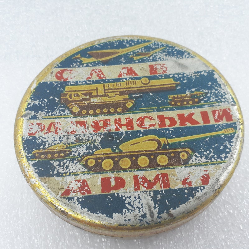 Russian Tin Box - Etsy
