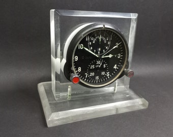 Airplane Instrument Clock - Etsy